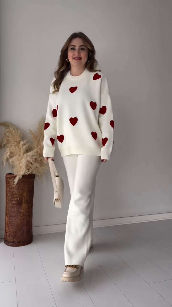 Heart Two Piece Co-Ord Set – Cosset